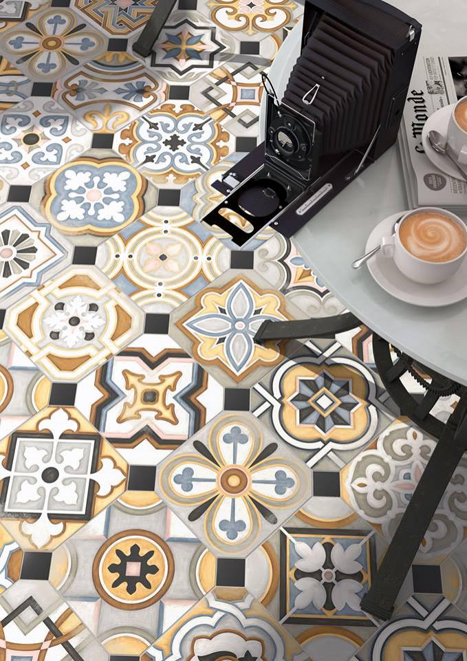 Τσιμεντοπλακάκι patchwork! Αμόρ! | Rdeco